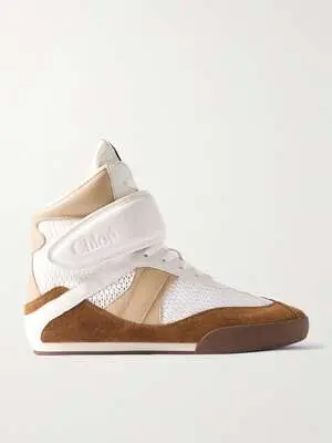 Chloé Kick High-top Sneakers - Brown