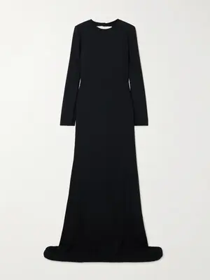 Gucci Crystal-embellished Crepe Gown