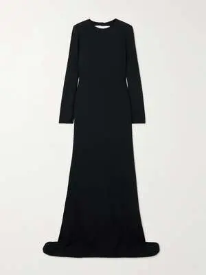 Gucci Crystal-embellished Crepe Gown