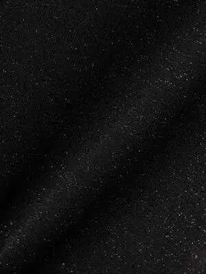Saint Laurent Metallic Knitted Tank - Black