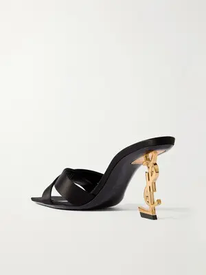 Saint Laurent Opyum Mules - Black
