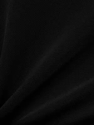 Saint Laurent Knitted Mini Dress - Black
