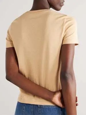 Chloé Printed Cotton-jersey T-shirt