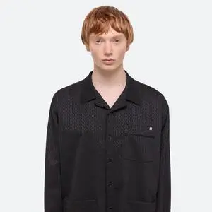 Helmut Lang Oversized Jacquard Pj Shirt