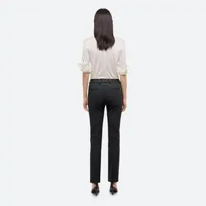 Helmut Lang Slim Zip Cigarette Pants - Black