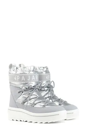 Pajar Galaxy Waterproof Platform Boot - Silver