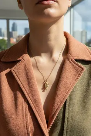 ASTOR & ORION Good Luck Charm Necklace - Gold