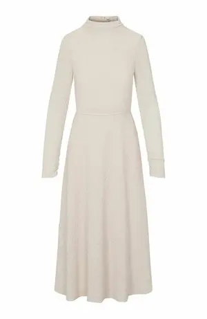 Rebecca Taylor Taryn Knit Lace Midi Dress