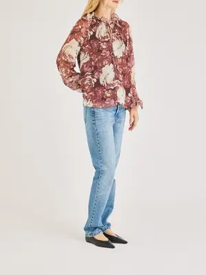Rebecca Taylor Sarita Long-sleeve Top