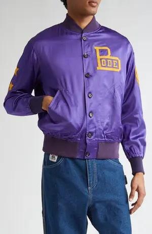 BODE Athlete's Rally Jacket - Purple Multi