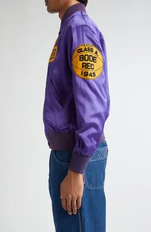 BODE Athlete's Rally Jacket - Purple Multi