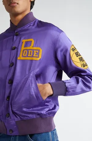 BODE Athlete's Rally Jacket - Purple Multi