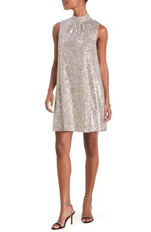 Vineyard Vines Sequin Swing Mini Dress