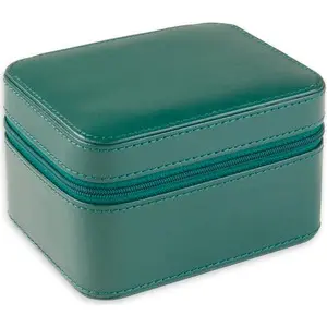 BEY-BERK Matteo Leather Watch Case - Green