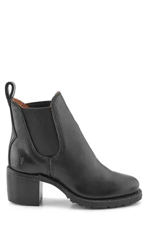 Frye Sabrina Block Heel Chelsea Boot