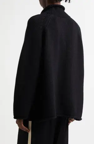 BODE Cashmere Funnel Neck Sweater