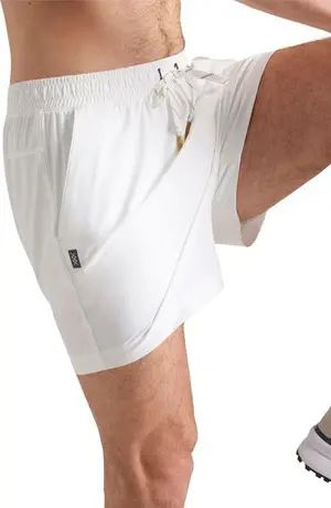 RHONE Pursuit 5-inch Lined Shorts - White