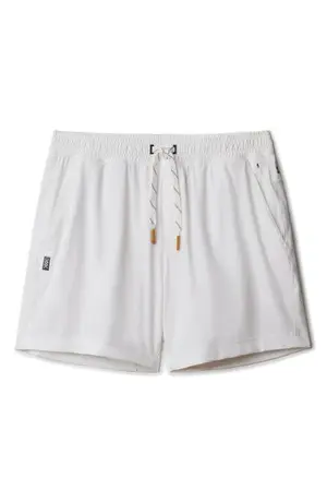 RHONE Pursuit 5-inch Lined Shorts - White