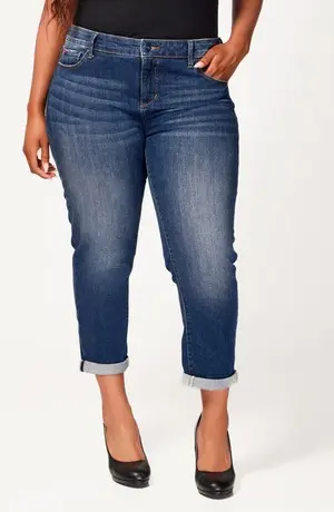 SLINK JEANS Relaxed Fit Boyfriend Jeans - Eleanor
