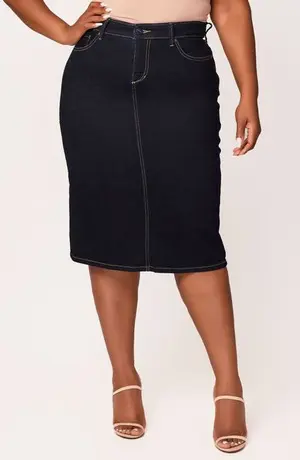 Slink Jeans Midi Skirts