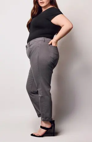 SLINK JEANS Boyfriend Jeans - Grey