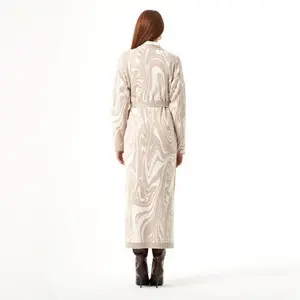 MIZALLE Embroidered Cardigan