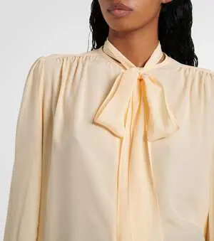 Valentino Garavani Silk Crepe De Chine Shirt