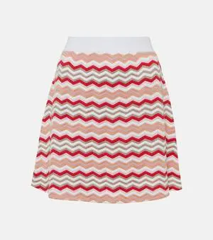 Missoni Zig Zag Cotton-blend Miniskirt