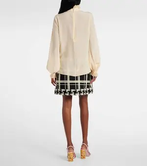 Valentino Garavani Silk Crepe De Chine Shirt
