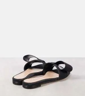 GIANVITO ROSSI Bow Slides