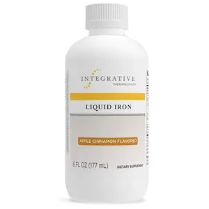 INTEGRATIVE THERAPEUTICS Liquid Iron Apple Cinnamon Flavor 177 Milliliters - One-color