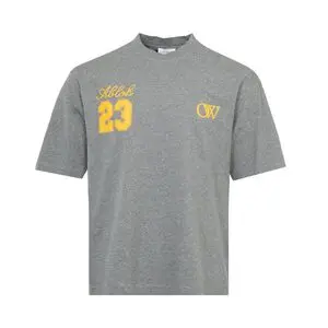 Off-White 23 Skate Short-sleeve Tee 'melange /gold