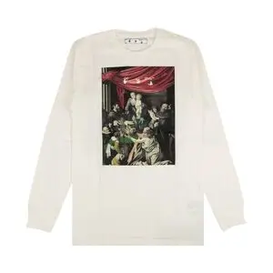 Off-White Caravaggio Painting Long-sleeve Tee - White