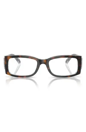 Ray-ban Miriam 54mm Square Eyeglasses - Dark Havana