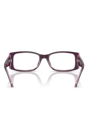 Ray-ban Miriam 54mm Square Eyeglasses - Violet