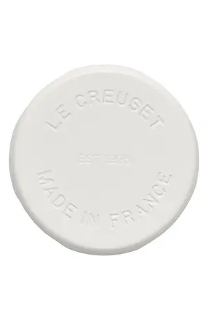 LE CREUSET Cast Iron Trivet - White