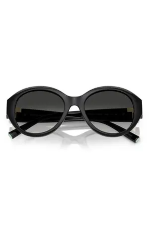 Tiffany & Co. 53mm Gradient Round Sunglasses
