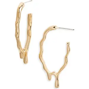 SOKO Tiriko Maxi Drip Hoop Earrings - Gold