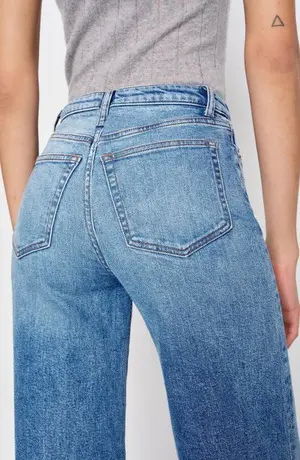 REFORMATION Bex Wide Leg Jeans - Woods
