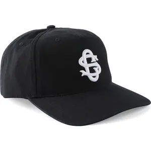 COTTON ON 5 Panel Cap - Black Cs