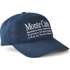 COTTON ON 5 Panel Cap True Navy Monte Carlo