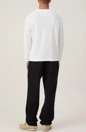 COTTON ON Relaxed Track Pant - Black