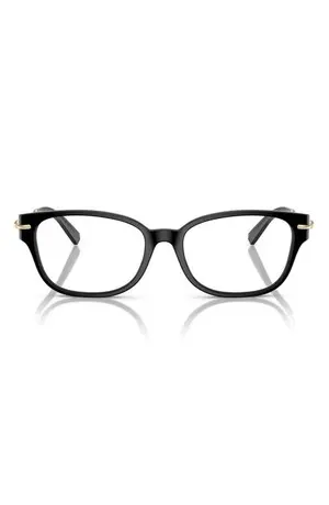 Tiffany & Co. Tiffany & Co. 52mm Pillow Eyeglasses Black