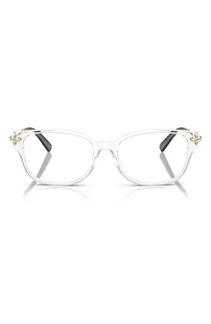 Tiffany & Co. 54mm Pillow Eyeglasses - Clear