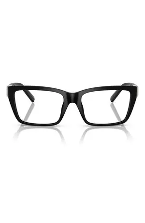 Tiffany & Co. 54mm Pillow Optical Glasses - Black