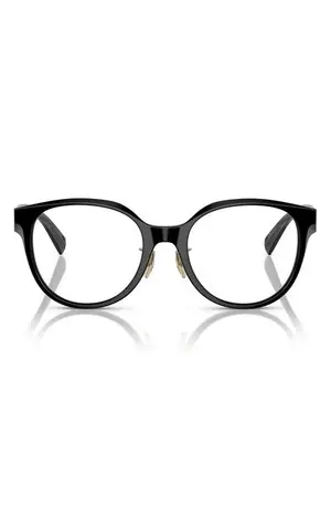 Tiffany & Co. 52mm Round Frame Eyeglasses - Black