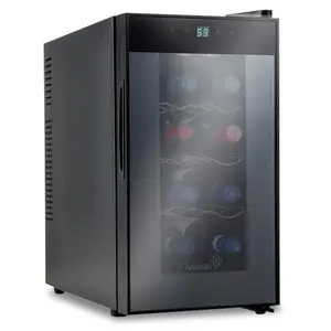 IVATION 8 Bottle Thermoelectric Wine Cooler - Black