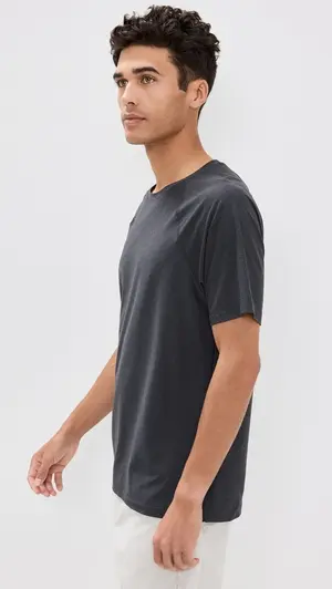 RHONE Reign Short Sleeve Tee - Black Heather