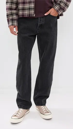 Obey Hardwork Denim Jeans - Faded Black