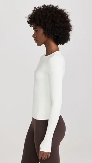 Splits59 Airweight Lite Long Sleeve Tee - White